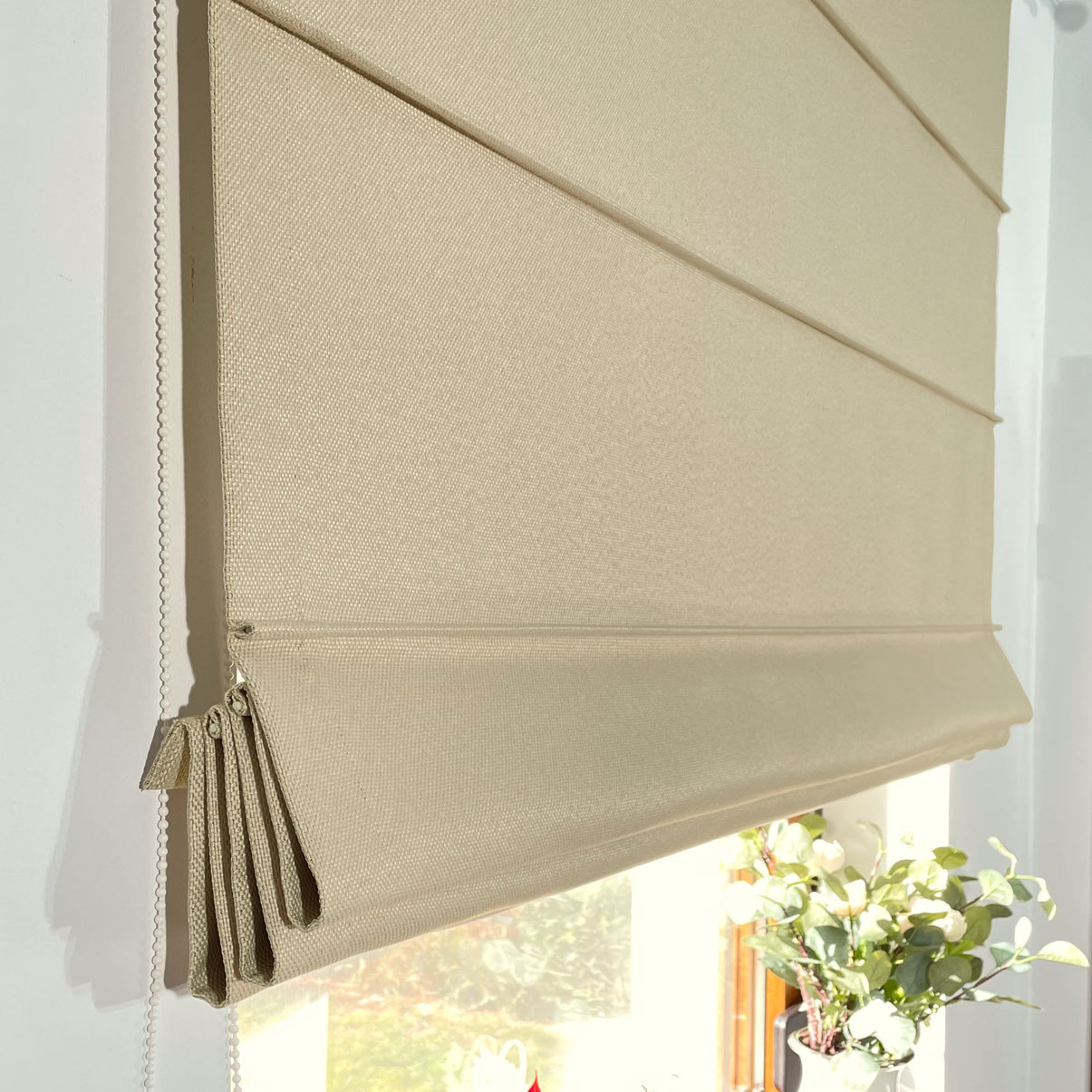 Roleta rzymska Melange / beżowa 3 / szyta na wymiar | Sklep internetowy ...